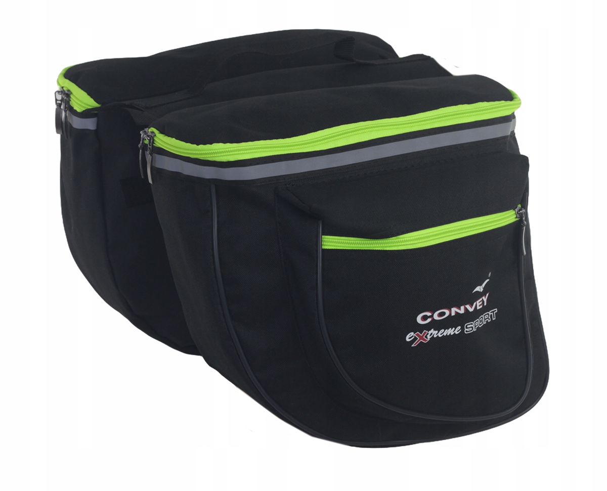 Torba rowerowa na bagażnik Sakwa dwie komory Codura Produkt Polski Convey - Plecaki Convey ...